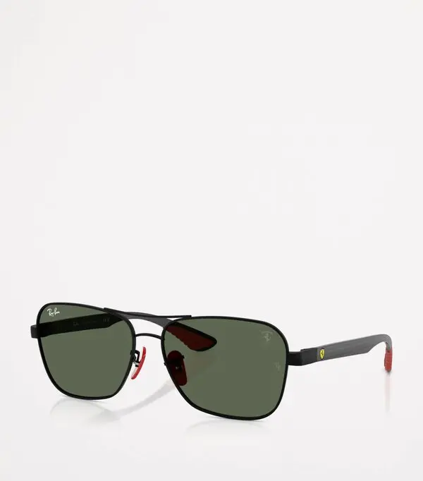 Ray-ban X Scuderia Ferrari Rb8336m Sunglasses - Black