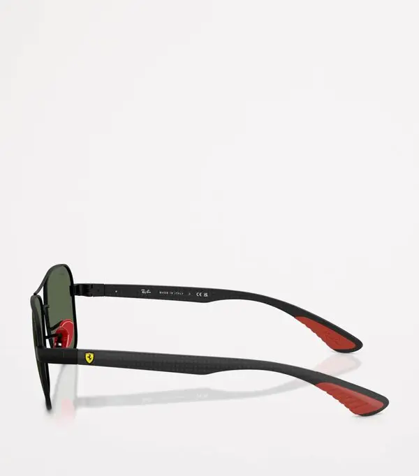 Ray-ban X Scuderia Ferrari Rb8336m Sunglasses - Black