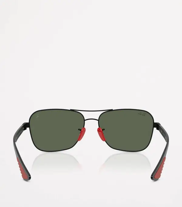 Ray-ban X Scuderia Ferrari Rb8336m Sunglasses - Black
