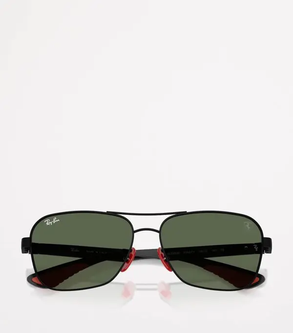 Ray-ban X Scuderia Ferrari Rb8336m Sunglasses - Black
