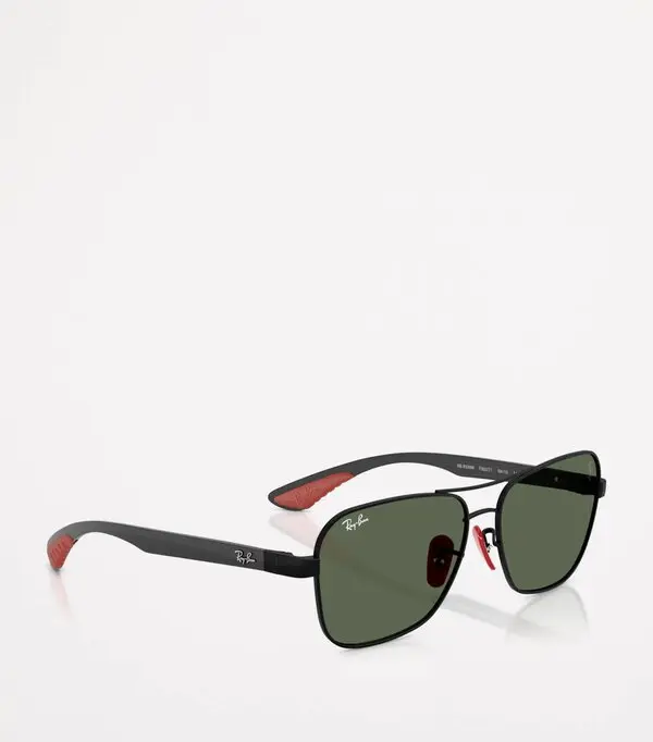 Ray-ban X Scuderia Ferrari Rb8336m Sunglasses - Black