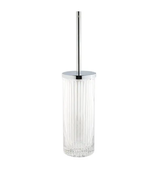 ZODIAC Roman Toilet Brush Holder - Silver