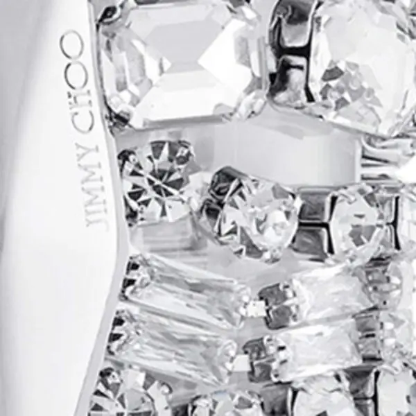 JIMMY CHOO Crystal-embellished Zandra Bracelet
