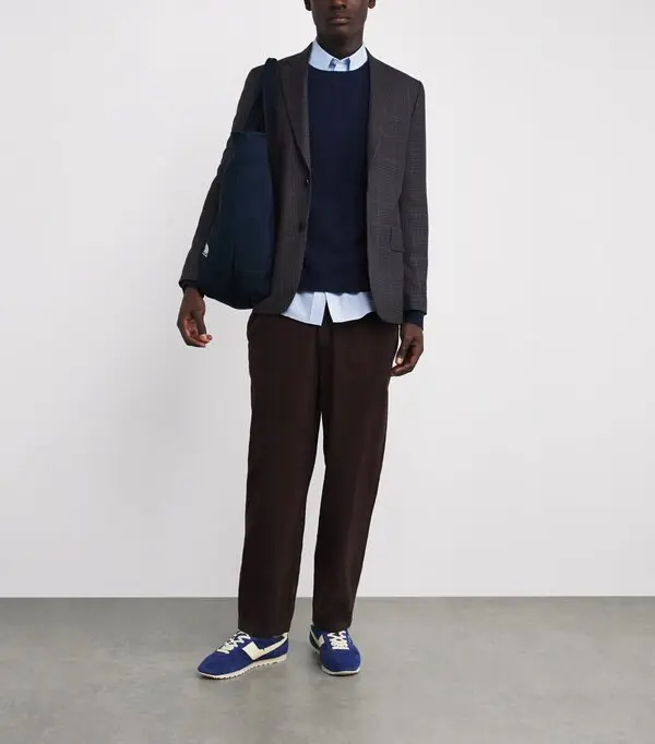 Polo Ralph Lauren Wool-cashmere Cable-knit Sweater - Blue
