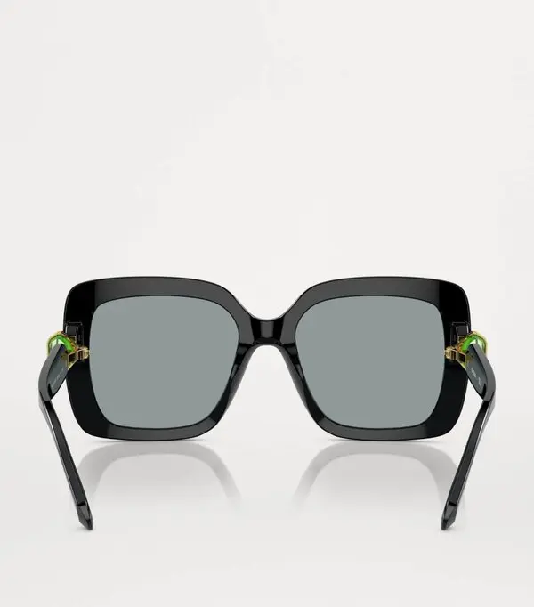 SWAROVSKI Square Sk6001 Sunglasses - Black