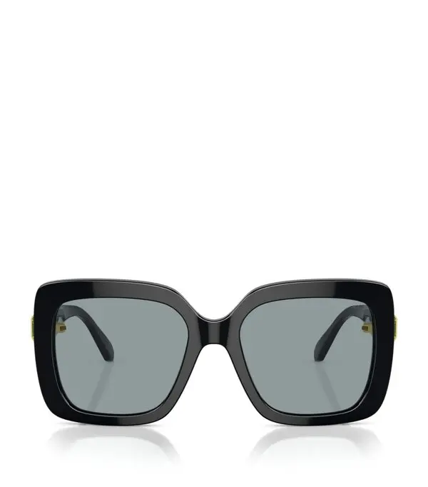 SWAROVSKI Square Sk6001 Sunglasses - Black