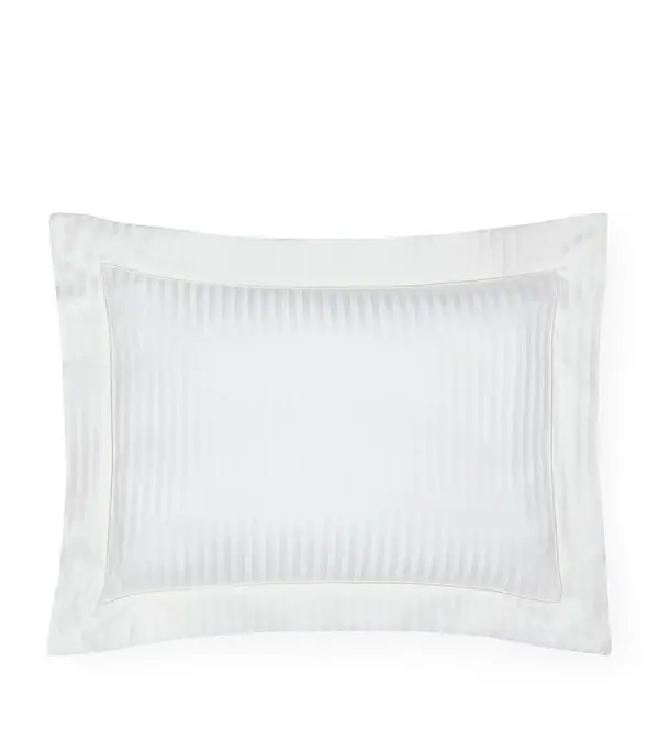 PRATESI Raso Rigato Pillowcase - White