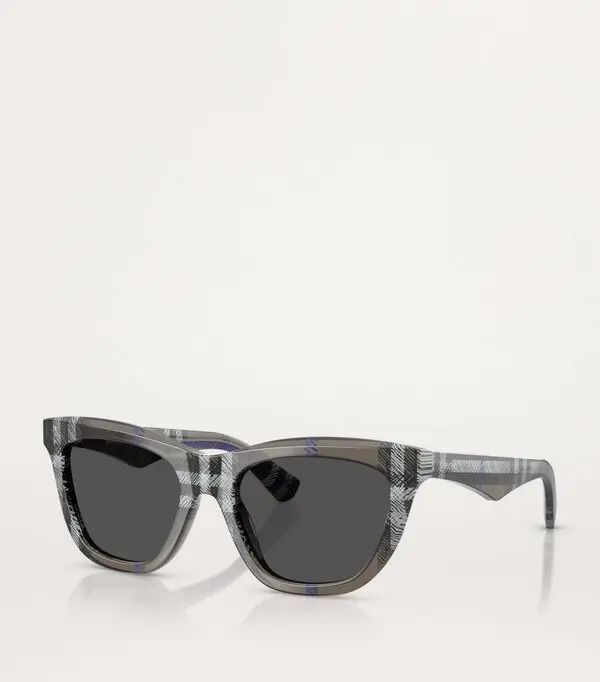 Burberry Acetate Square Frame Sunglasses - Grey