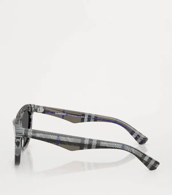 Burberry Acetate Square Frame Sunglasses - Grey