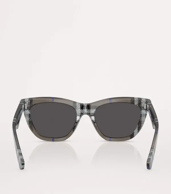 Burberry Acetate Square Frame Sunglasses - Grey