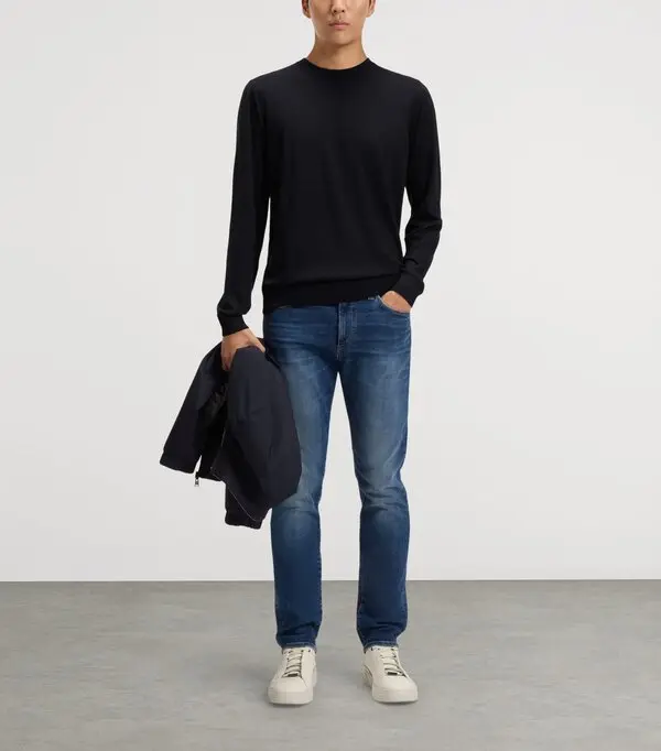 BOSS Wool-silk-cashmere Sweater