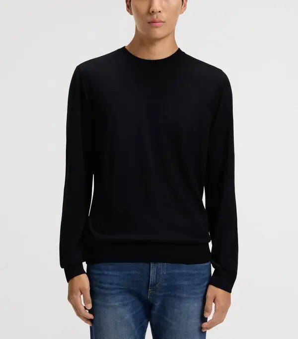 BOSS Wool-silk-cashmere Sweater
