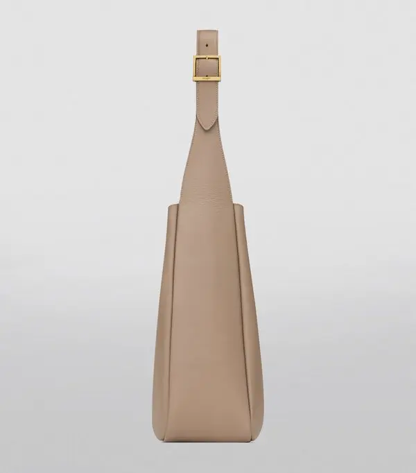 Saint Laurent Large Le 5 À 7 Shoulder Bag - Grey
