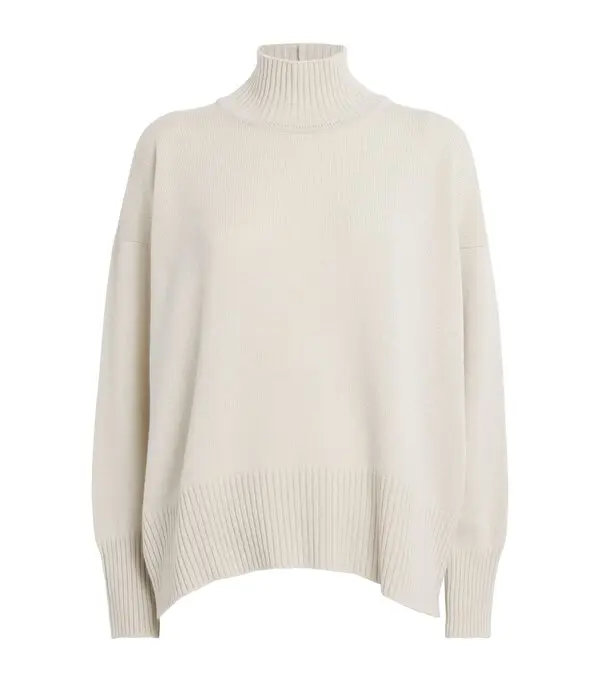 Eskandar Cashmere Rollneck Sweater - Grey