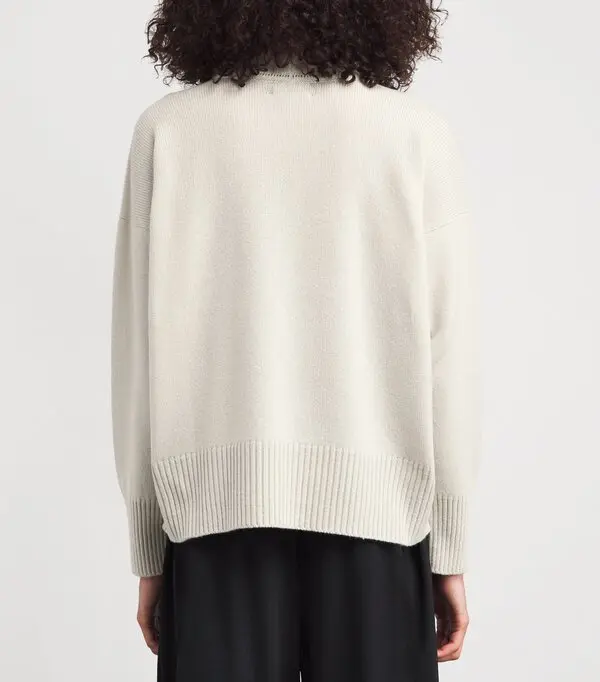 Eskandar Cashmere Rollneck Sweater - Grey
