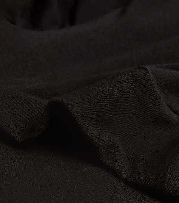 SKIMS Cotton Jersey Short-sleeve T-shirt - Black