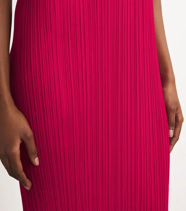 Issey Miyake Basics Maxi Dress - Pink