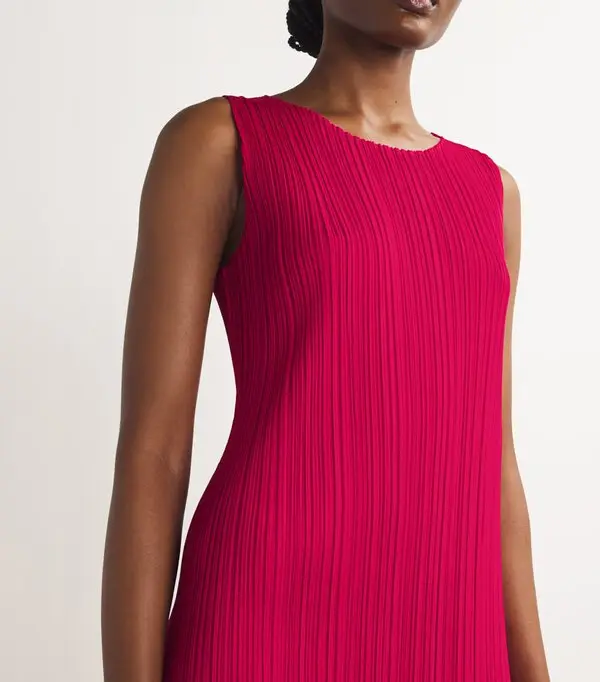 Issey Miyake Basics Maxi Dress - Pink