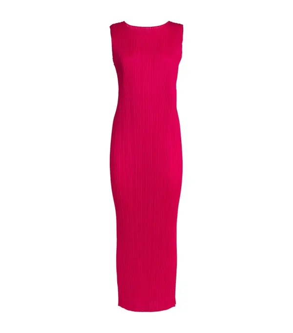 Issey Miyake Basics Maxi Dress - Pink