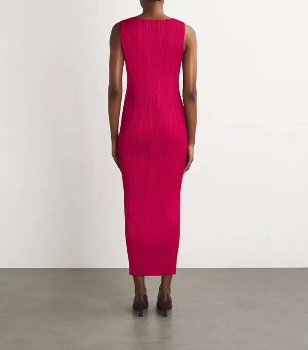 Issey Miyake Basics Maxi Dress - Pink