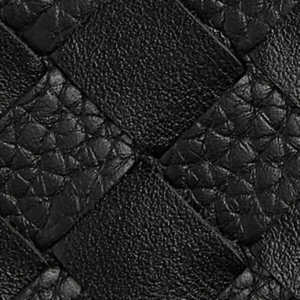Bottega Veneta Intrecciato Leather Luggage Tag