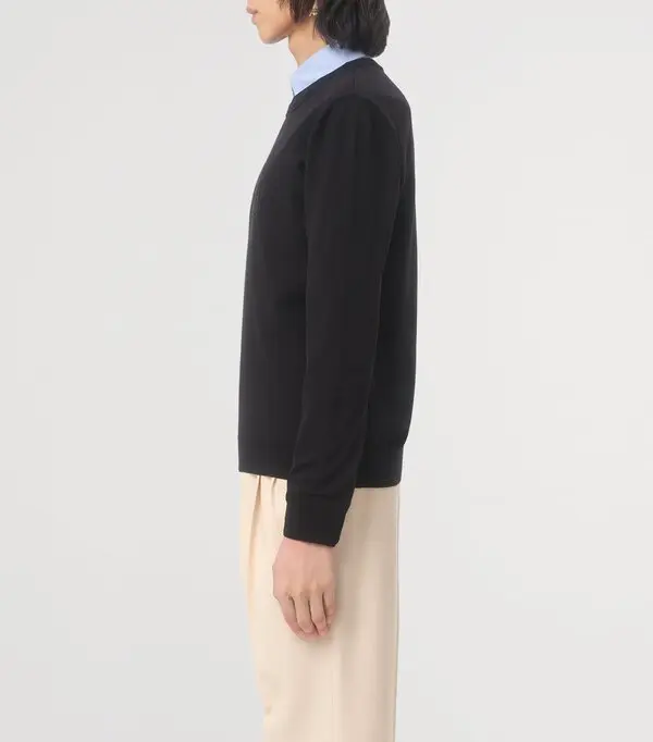 Valentino Garavani Virgin Wool Monogram Sweater
