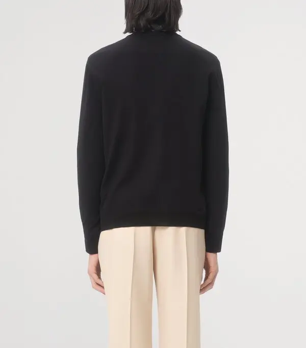 Valentino Garavani Virgin Wool Monogram Sweater