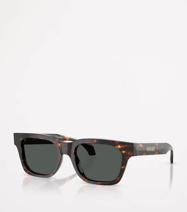 Versace Square Frame Sunglasses - Brown