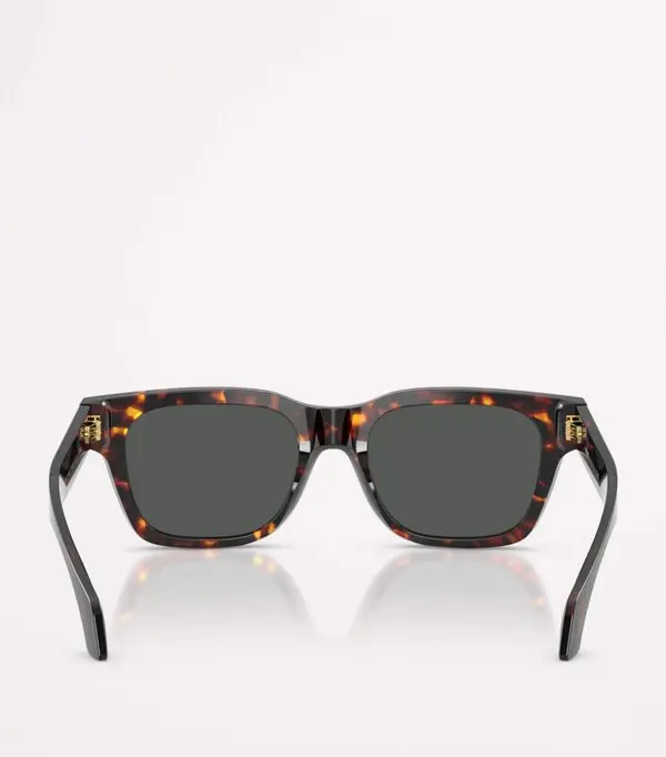 Versace Square Frame Sunglasses - Brown