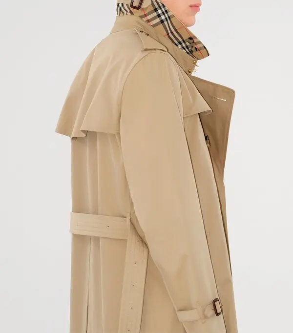 Burberry Long Kensington Heritage Trench Coat - Beige
