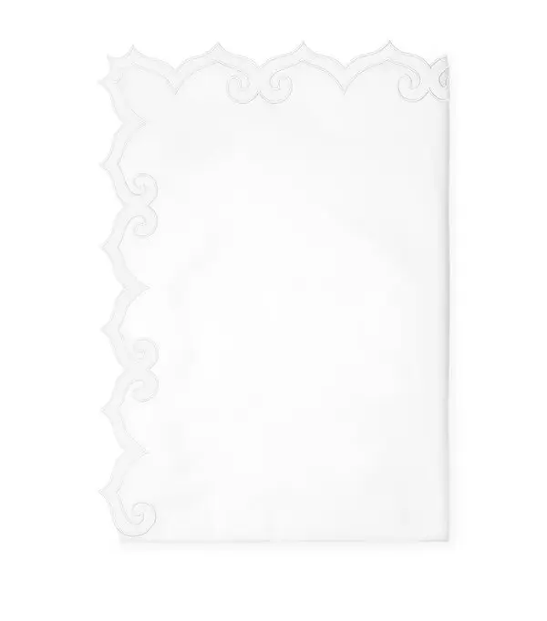 PRATESI Marrakesh King Flat Sheet - White