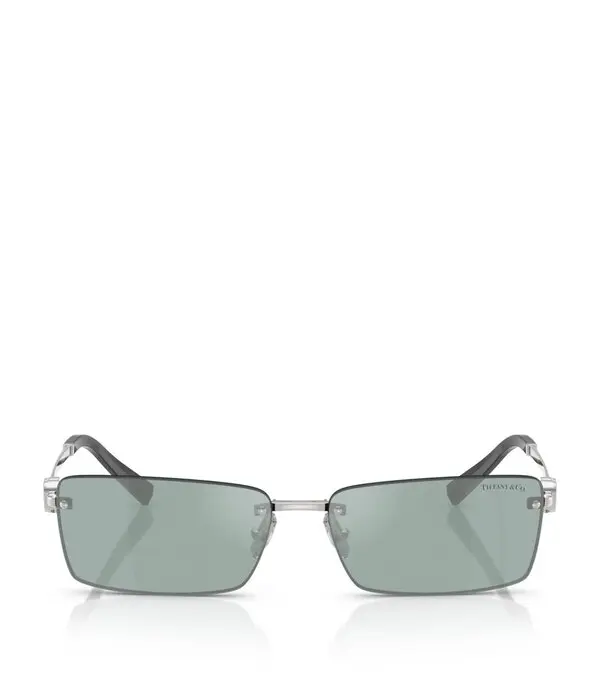 Tiffany & Co. Metal Sunglasses - Silver