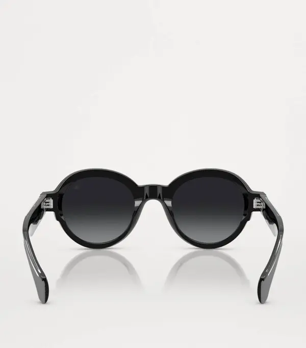 Moncler Acetate Rondosa Me6003 Sunglasses - Black