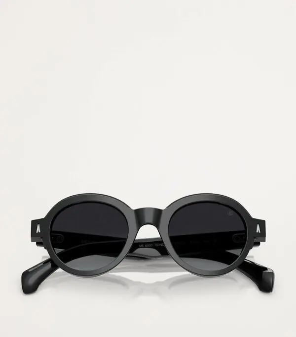 Moncler Acetate Rondosa Me6003 Sunglasses - Black