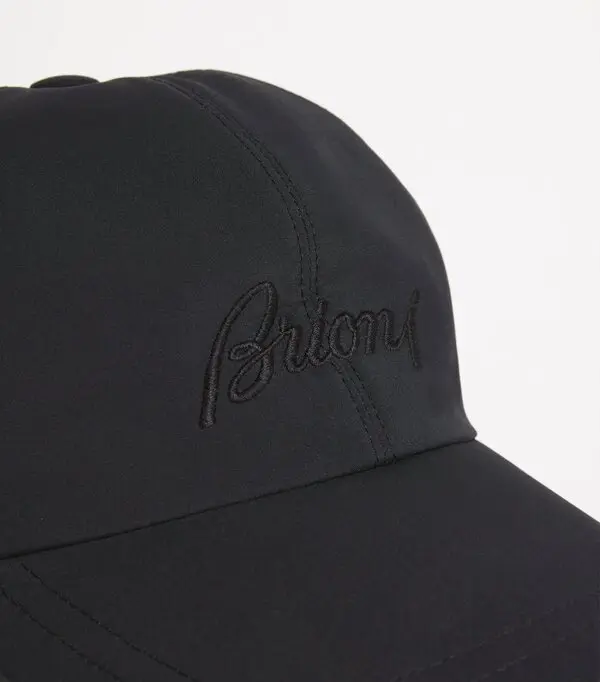 Brioni Performa Logo Baseball Cap - Blue