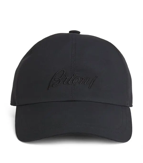 Brioni Performa Logo Baseball Cap - Blue