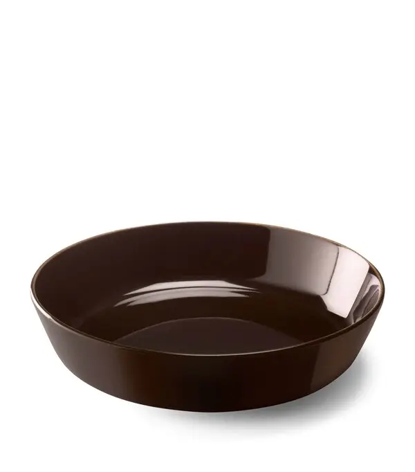 LSA INTERNATIONAL Set Of 2 Porcelain Collective Starter/pasta Bowls - Brown
