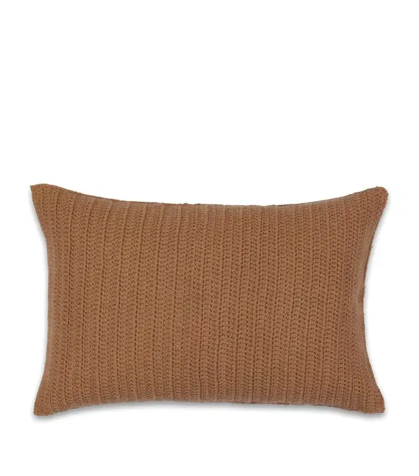 HAMAM Wool Alpaca Texture Cushion Case - Brown