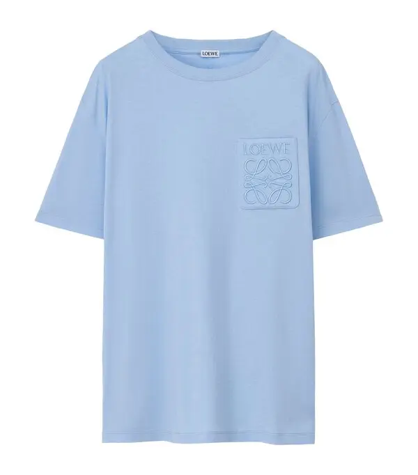 Loewe Cotton Anagram T-shirt - Blue