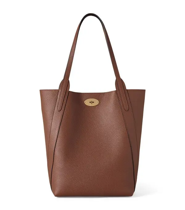 Mulberry Leather North South Bayswater Tote - Brown