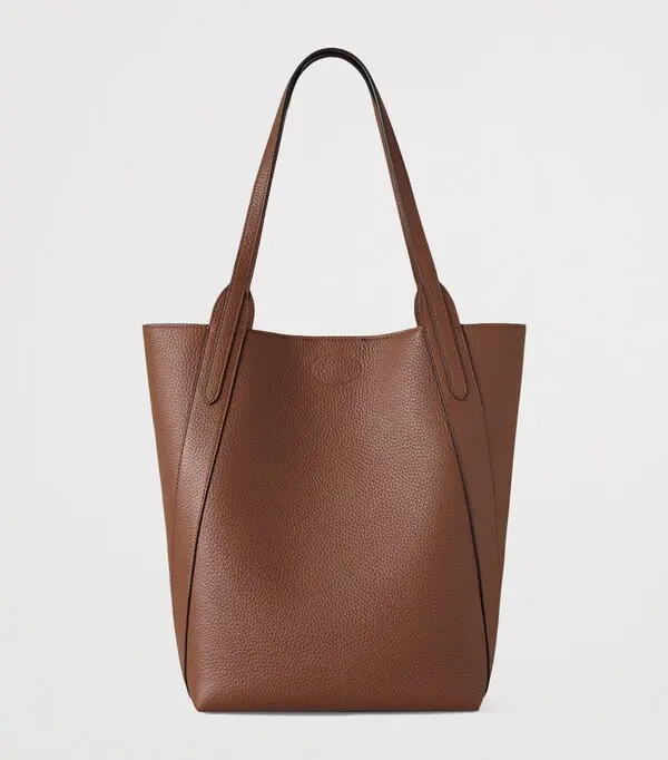Mulberry Leather North South Bayswater Tote - Brown