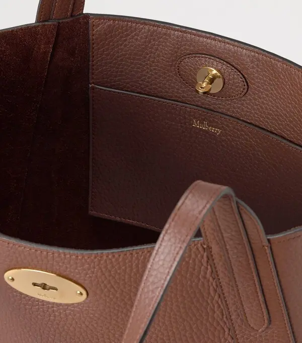 Mulberry Leather North South Bayswater Tote - Brown