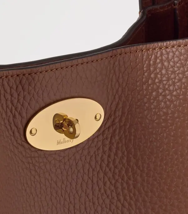 Mulberry Leather North South Bayswater Tote - Brown