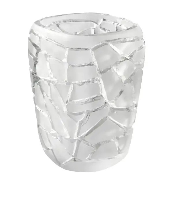 Lalique Crystal Magnitude Vase - Clear