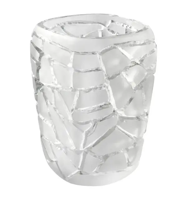 Lalique Crystal Magnitude Vase - Clear