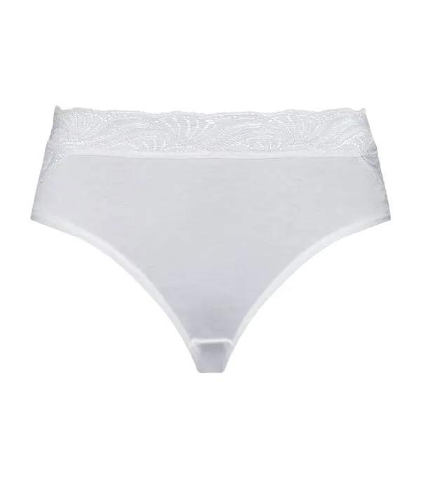 Hanro Cotton Delight Midi Briefs - White