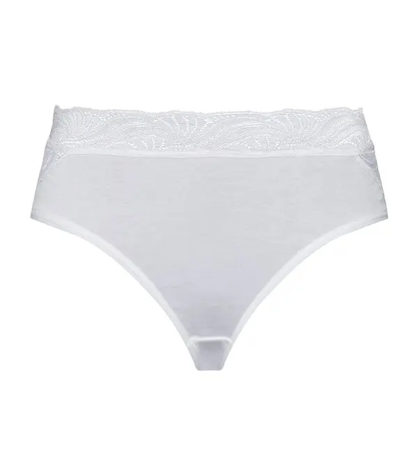 Hanro Cotton Delight Midi Briefs - White