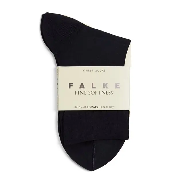 Falke Fine Softness Socks - Navy