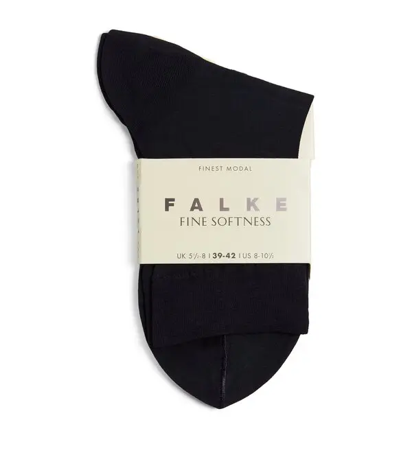 Falke Fine Softness Socks - Navy