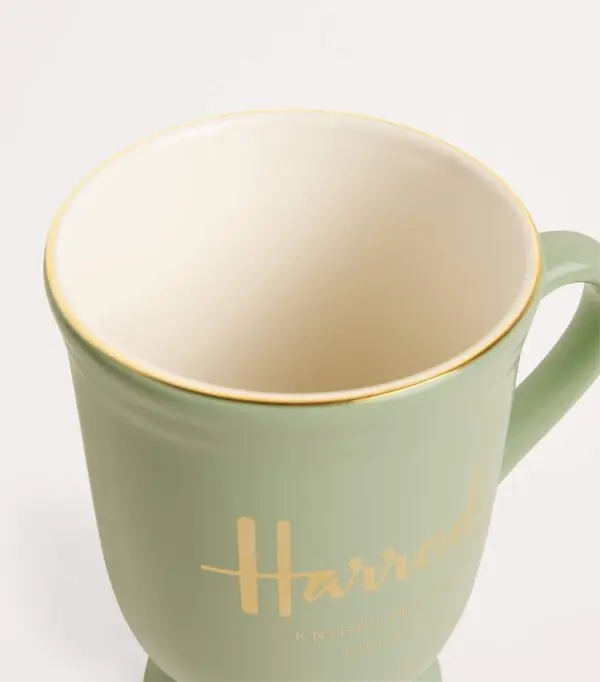 Harrods Pedestal Mug - Green